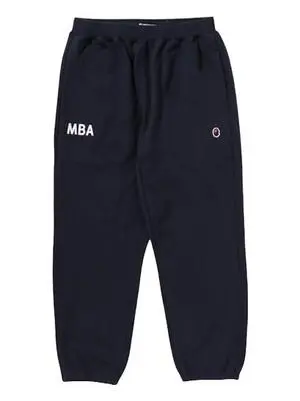 A BATHING APE Mr Bathing Ape Sweat Pants - Navy Blue