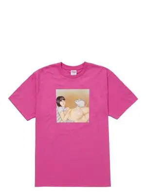 Supreme Mouse Tee Shirt (ss25) Fuchsia