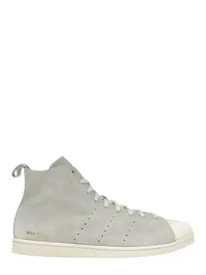 Adidas Superstar Hi Wales Bonner Sneakers - Mist Stone/wonder White/gold Metallic