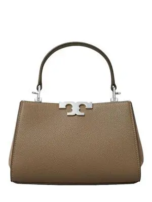 Tory Burch Eleanor Pebbled Mini Satchel - Wild Mushroom