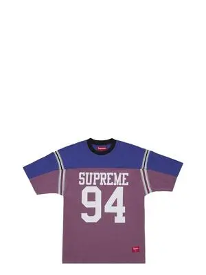 Supreme Split Short Sleeve Football Top - Dusty Purple