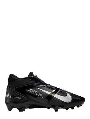 Nike Alpha Menace 4 Pro Football Shoe - Black/metallic Silver