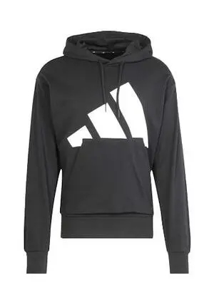 Adidas Essentials Big Logo French Terry Hoodie - Black/white