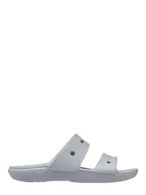 CROCS Classic Double Band Slides - Light Grey