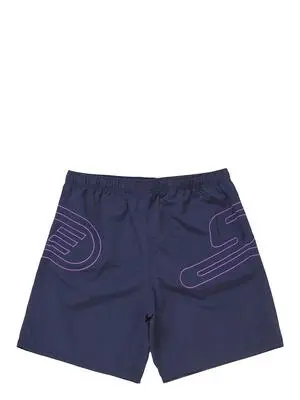 Supreme Logo Nylon Short - Navy Blue