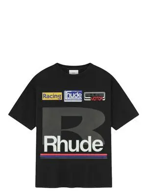 Rhude Petrol Patch T-shirt - Vintage Black