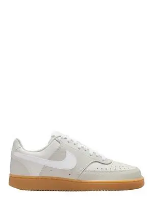 Nike Court Vision Low Sneakers - Light Bone/phantom/gum Yellow