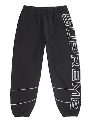 Supreme Paneled Sweatpant - Black