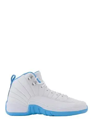 JORDAN Jordan 12 Retro Melo Sneakers White/university Blue/metallic Silver