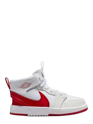 JORDAN 1 Mid Rm Easyon Sneakers - White/black/university Red