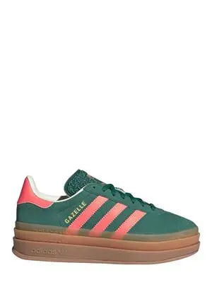Adidas Gazelle Bold Sneakers Collegiate Green/signal Coral/cream White