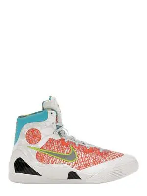 Nike Kobe 9 Elite Protro What The Sneakers - White/reflective Silver/chlorine Blue