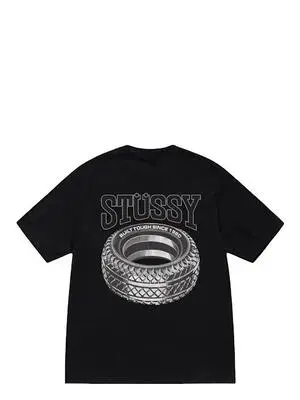 StÜssy Tough Tread Tee Shirt - Black