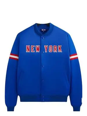 Kith X New York Rangers Satin Bomber Jacket - Cyclone