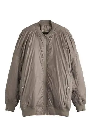 Rick Owens Jumbo Flight Bomber Jacket - Dust