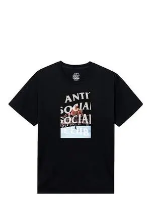 ANTI SOCIAL SOCIAL CLUB X Wwe The Rock Tee Shirt - Black