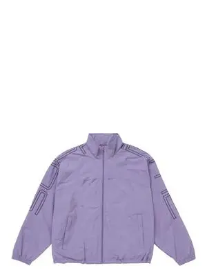 Supreme Spellout Embroidered Track Jacket - Dusty Purple