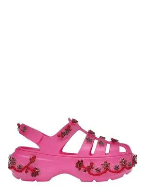 CROCS Stomp Fisherman Clog Simone Rocha - Electric Pink