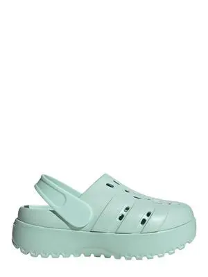Adidas Adilette Platform Clogs Halo Mint