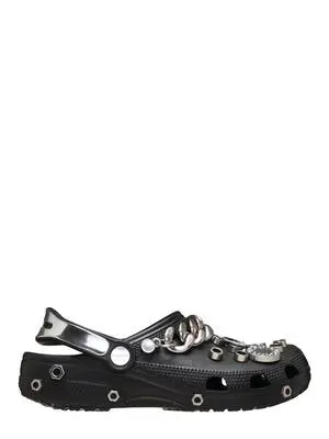 CROCS Classic Clog - Black/metallic Silver