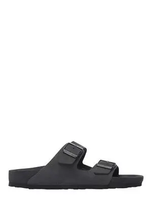 BIRKENSTOCK Arizona Suede Leather Sandals Charcoal