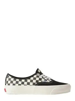 VANS Premium Authentic Checkerboard Sneakers - Asphalt Grey