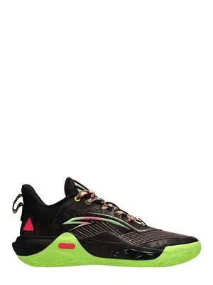 ANTA Kai 1 Speed Afro Futurism Sneakers - Black/volt/pink