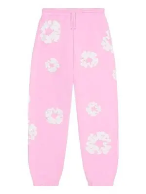 DENIM TEARS Denim Tears The Cotton Wreath Sweatpants Powder Pink