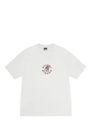 StÜssy Strong Mac Pigment Dyed Tee Shirt - Natural