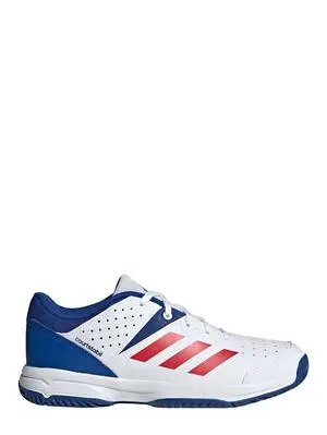 Adidas Court Stabil Sneakers - Cloud White/pure Ruby/royal Blue