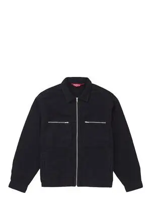 Supreme Moleskin Work Jacket - Black