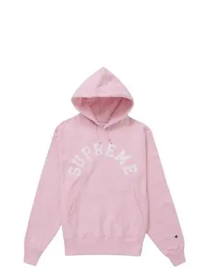 Supreme Champion Hooded Sweatshirt - Pink