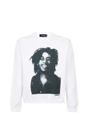 Dsquared2 Bob Marley Cool Fit Sweatshirt - Orange