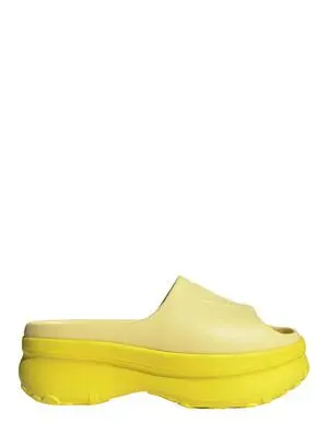 Adidas Adifom Stan Slides - Powder Yellow/pure Sulfur