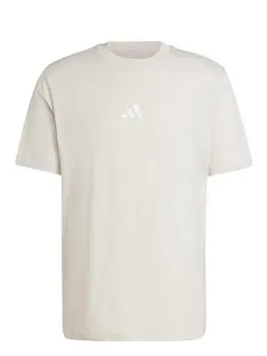 Adidas Essentials Small Logo Single Jersey T-shirt - Wonder Alumina/white