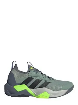 Adidas Rapidmove Adv 2 Hiit Sneakers - Silver Green/core Black/lucid Lemon