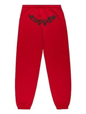 SP5DER Og Web V2 Sweatpant - Red