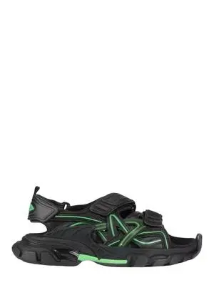 Balenciaga Track 2.0 Sandal - Black/green