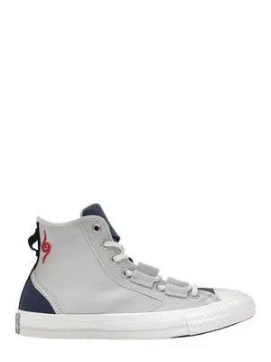 CONVERSE Chuck Taylor All Star Hi Naruto Kakashiin Sneakers - Egret/navy Blue