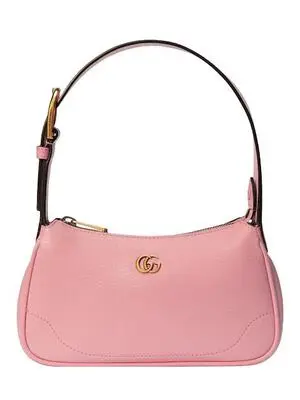Gucci Aphrodite Shoulder Bag With Double G - Light Pink