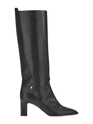 FERRAGAMO Torris Knee-length Heeled Boots - Black