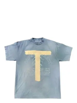 TRAVIS SCOTT Coachella 2025 Ttape Tee Shirt - Blue