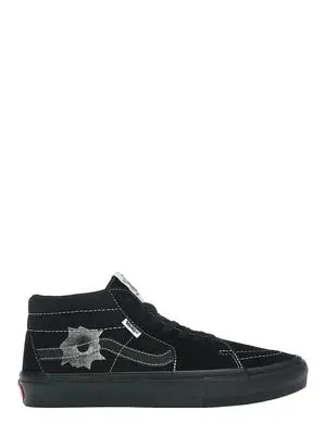 VANS Skate Grosso Mid Supreme X Nate Lowman Sneakers - Black