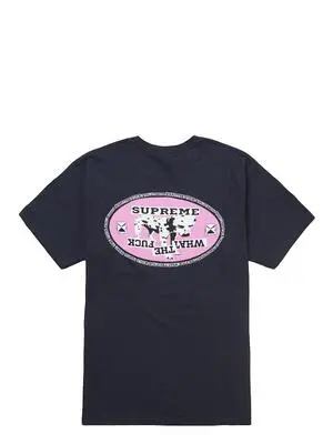 Supreme Dalmatian Tee Shirt Navy Blue