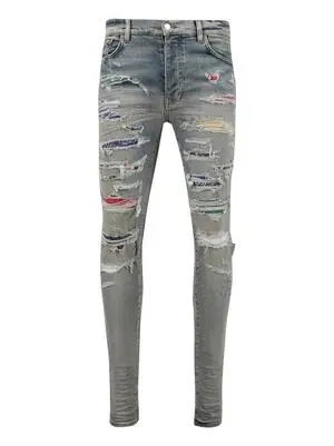 AMIRI Rainbow Patch Denim Jeans