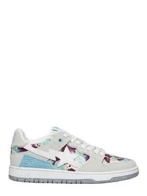 A BATHING APE Sk8 Sta #3 Sneakers - Grey