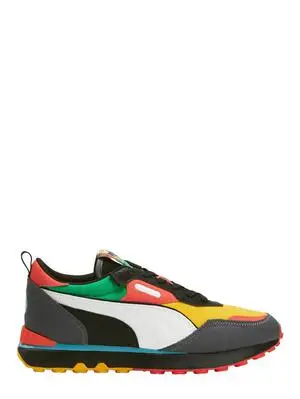 PUMA Puma Rider FV Block Party Sneakers Cool Dark Grey/yellow Sizzle/warm Earth