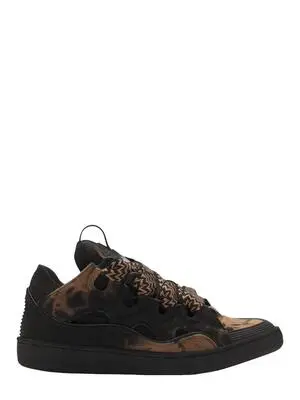 LANVIN Curbin Sneakers - Black/beige
