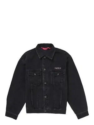 Supreme Denim Trucker Jacket - Black
