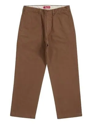 Supreme Chino Pant (ss25) Brown